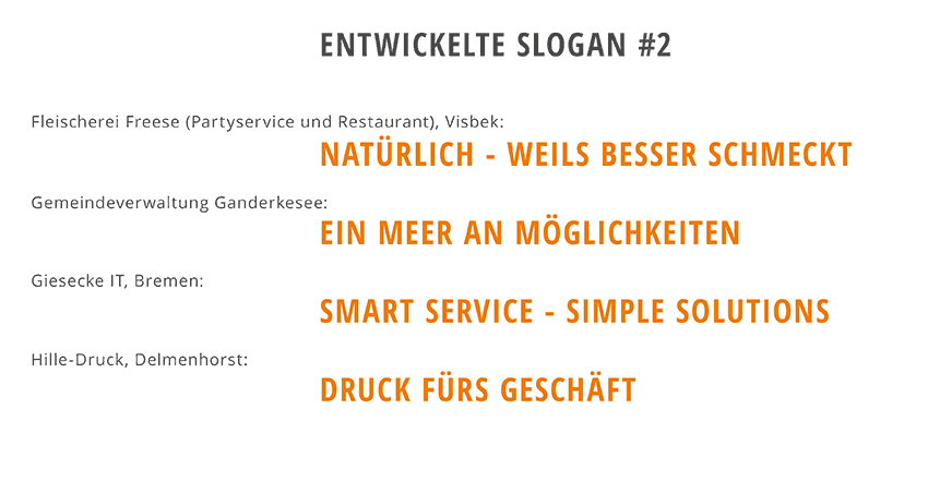 Alles zu Corporate Design, Branding, Erscheinungsbild, Logotype, Slogan ...
